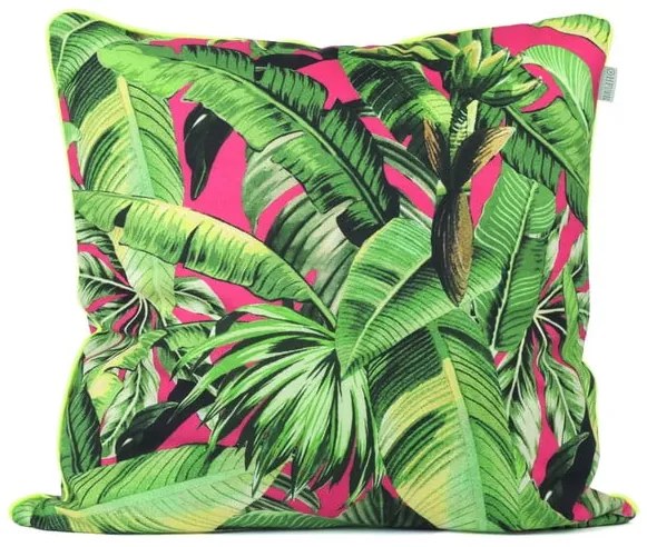 Bavlněný povlak na polštář HF Living Pink Palm, 50 x 50 cm