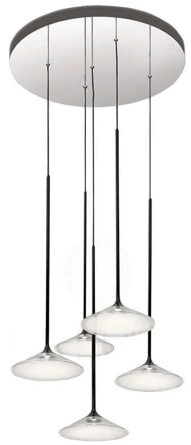 Artemide designové závěsné lustry Orsa Cluster 5