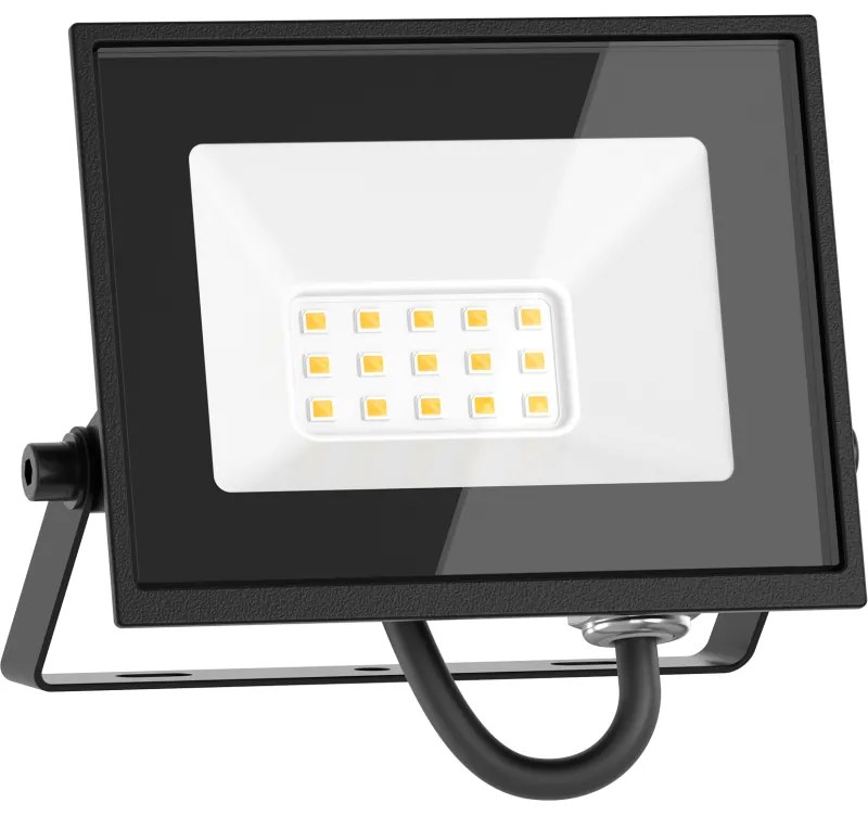 Mexen Luxpro+ LED reflektor, 10W, Neutrální - 4000K, 1100 lm, černý - L231-010-40-70
