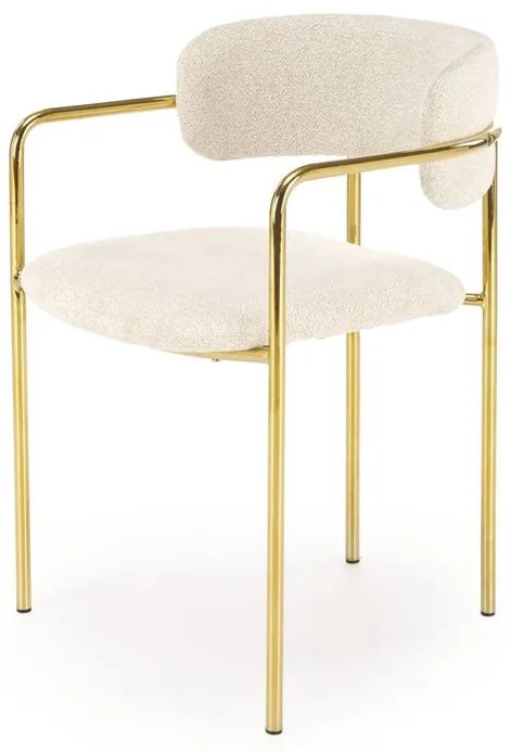 Halmar Jídelní židle K537 - šedá