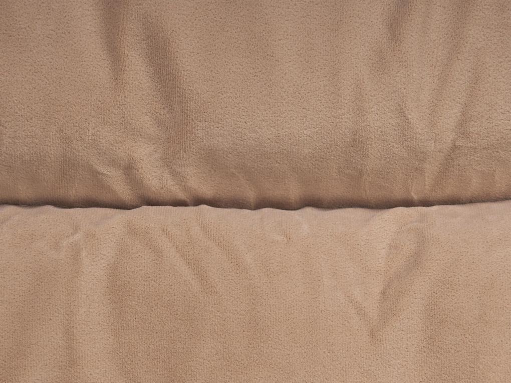 Pelech pro domácí mazlíčky 60 x 45 cm béžový ERGANI Beliani