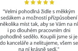 MERCURY Kancelářská židle UNO - látka, síťovina, tmavě šedá