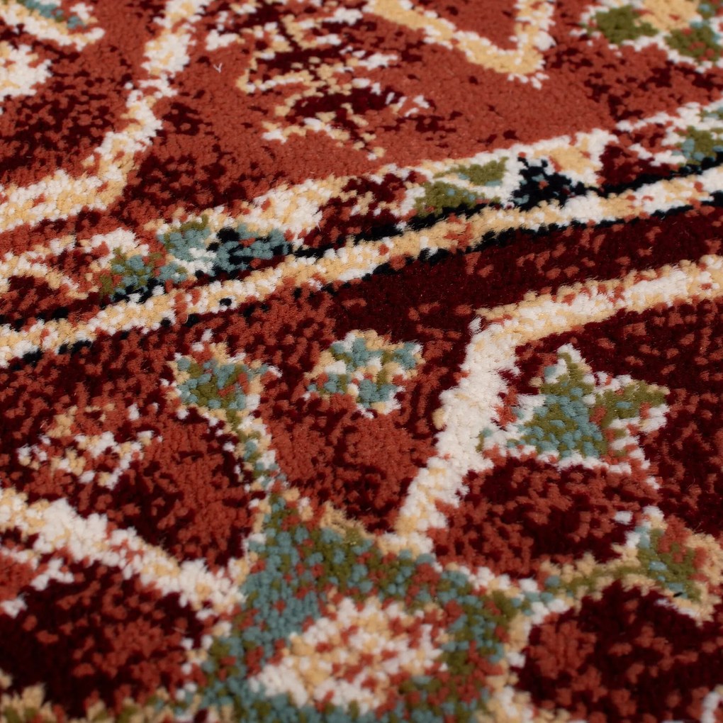 Flair Rugs, Kusový koberec Sincerity Royale Gillingham Red, 80x150, červená, ložnice