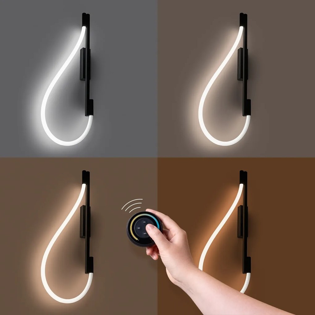 Nástěnné LED svítidlo Galakse, 1x LED 20w, 2700-6500k, b