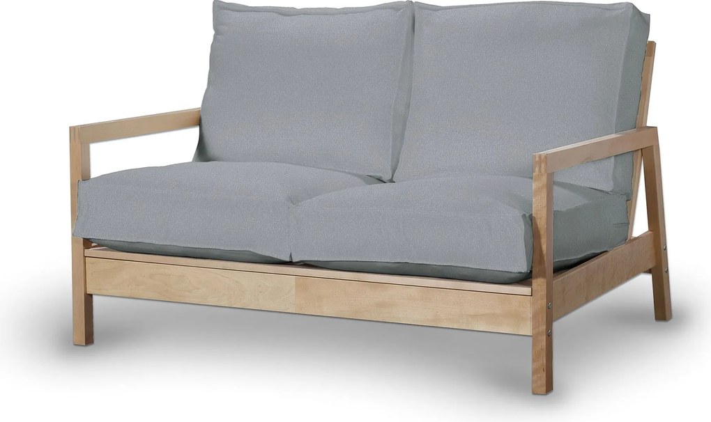 Potah na pohovku IKEA Lillberg 2-místná nerozkládací barva šedá látka pletený vzor