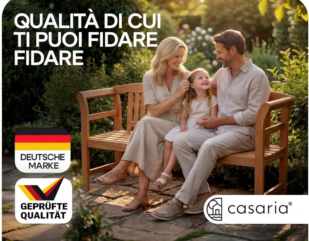 Zahradní lavice Rose z eukalyptového dřeva certifikace FSC® 157x45x82cm