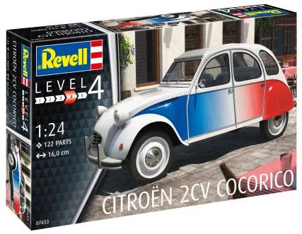 Revell ModelKit 07653 Citroen 2 CV Cocorico 1:24