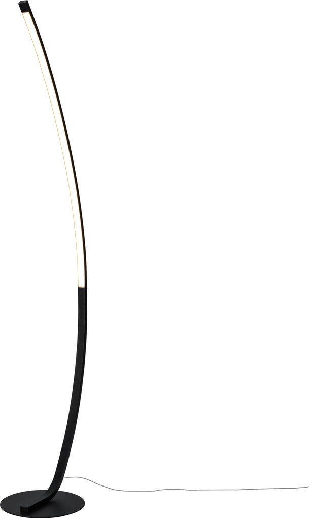 Livarno® Stojací LED lampa (oblouk/černá)