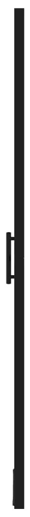 vidaXL Sprchové dveře tvrzené sklo 81 x 195 cm černé