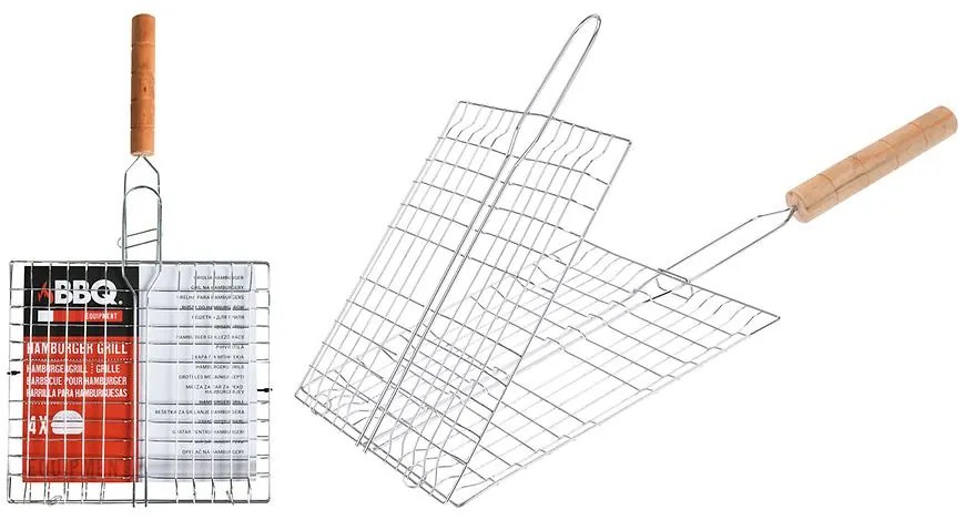 Otočný grilovací rošt