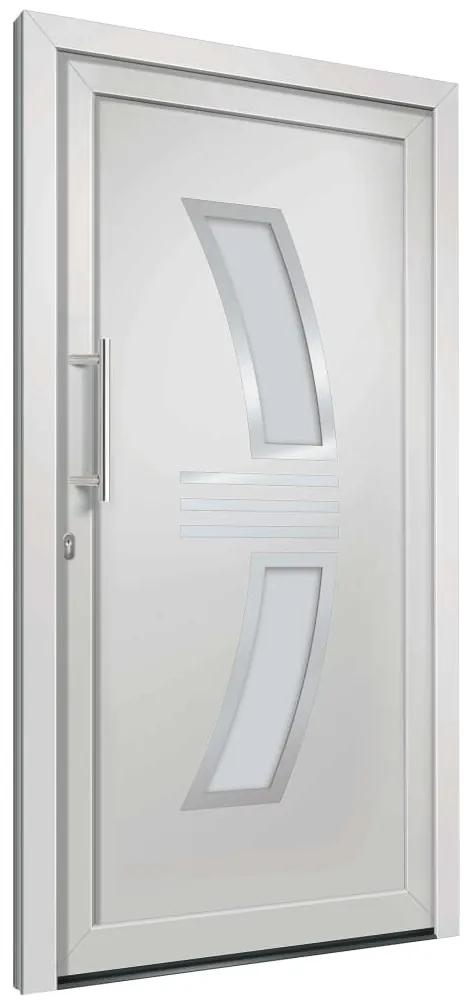 Vchodové dveře bílé 98 x 200 cm,  3057561