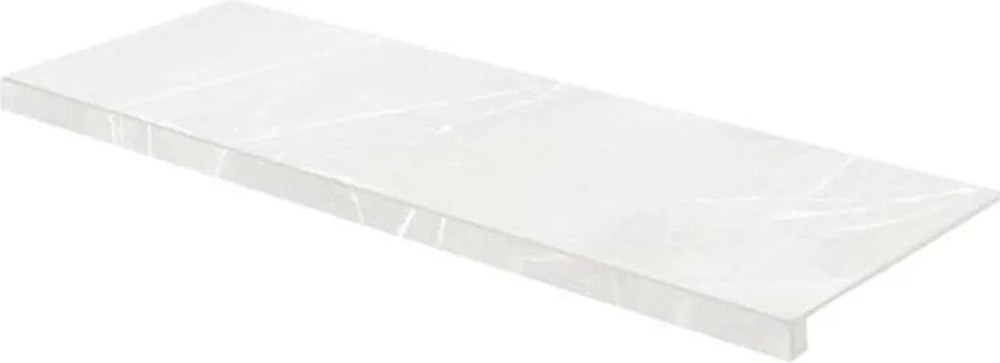 RAKO Touch - Schodová tvarovka 30x120 cm, frost světle šedá DCFVD902