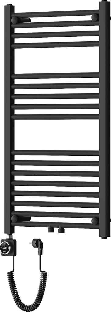 Mexen Mars, elektrické topné těleso 900 x 500 mm, 400 W, černá, W110-5900-500-6400-70