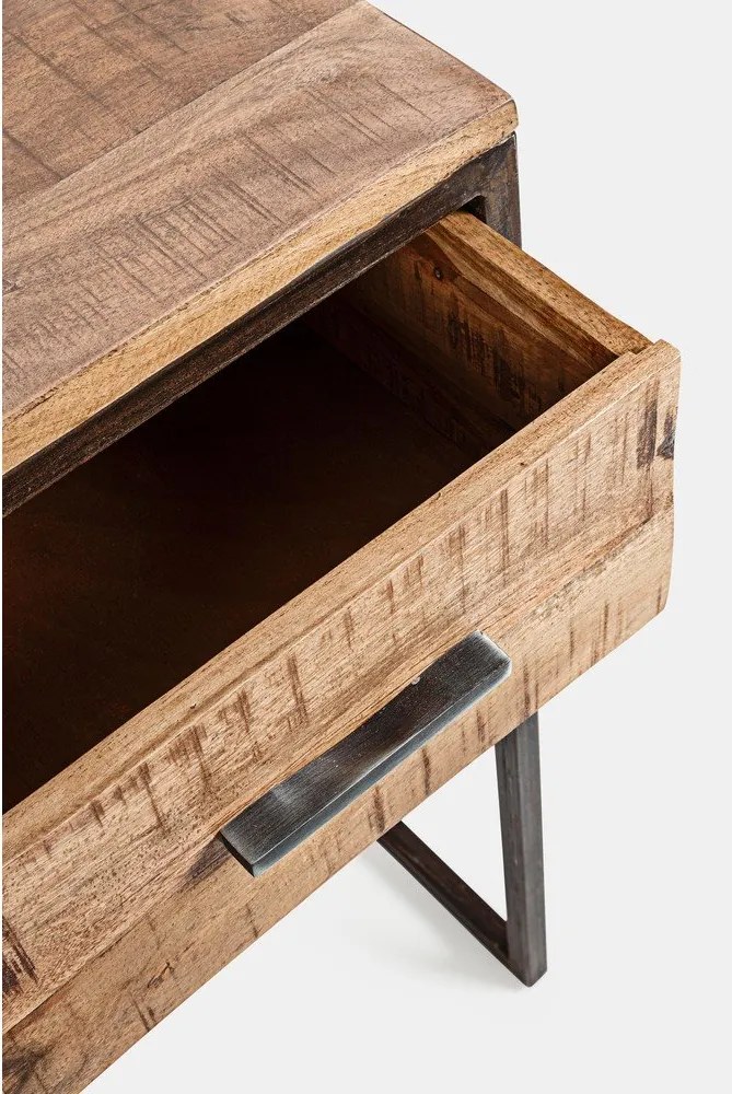 Pracovní stůl s deskou z akácie 60x150 cm Elmer – Bizzotto