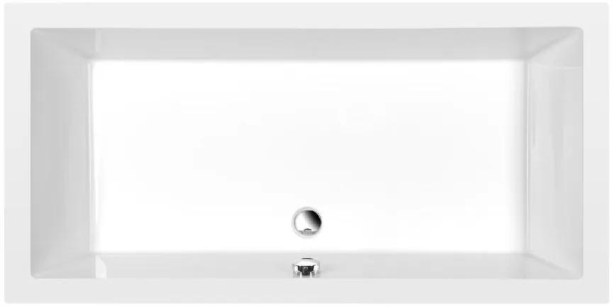 Polysan Deep - Hluboká sprchová vanička, 1500x750x260 mm, bílá 72384