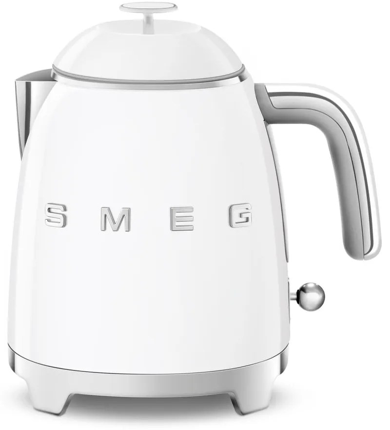 Bílá rychlovarná konvice z nerezové oceli 800 ml Retro Style – SMEG