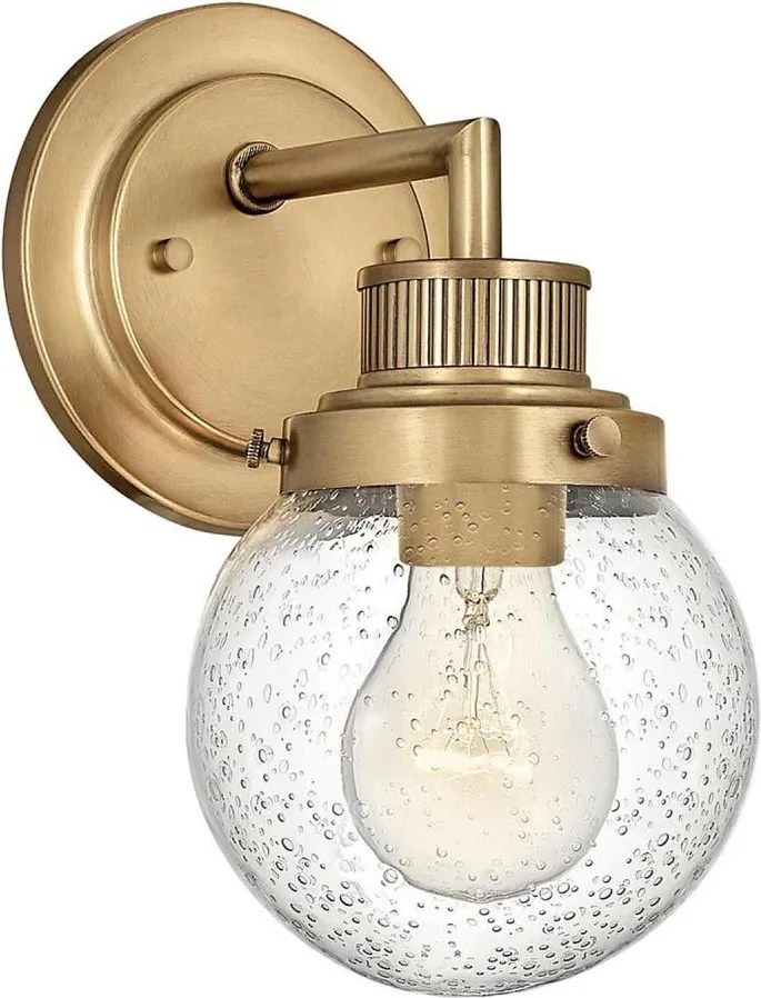 Quintiesse QN-POPPY1-HB-BATH - Koup. nás. svít. POPPY 1xE27/60W/230V IP44 zlatá