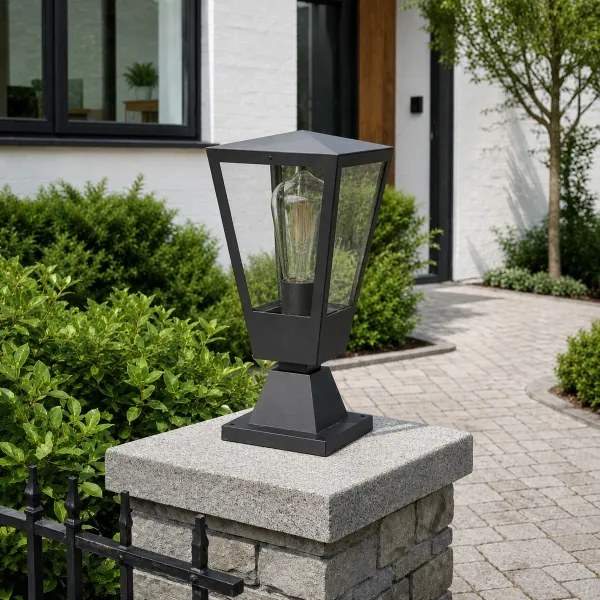 Brilliant - Venkovní lampa WESTDLIFF 1xE27/20W/230V 30,7 cm IP44 antracit