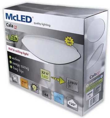 LED svítidlo McLED Cala 32 32W IP44 4000K neutrální bílá ML-411.200.32.0