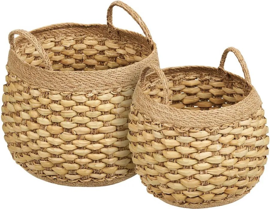 Květináče v sadě 2 ks z mořské trávy ø 38,5 cm Strahan – House Nordic