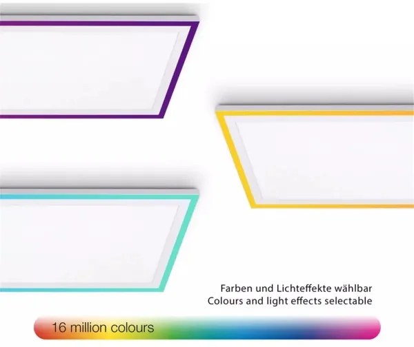 Telefunken 321706TF - LED RGB Stmívatelný panel LED/24W/230V 3000-6500K + DO