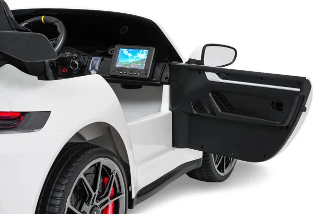 Elektrické autíčko Porsche 911 GT3 MP4 bílé