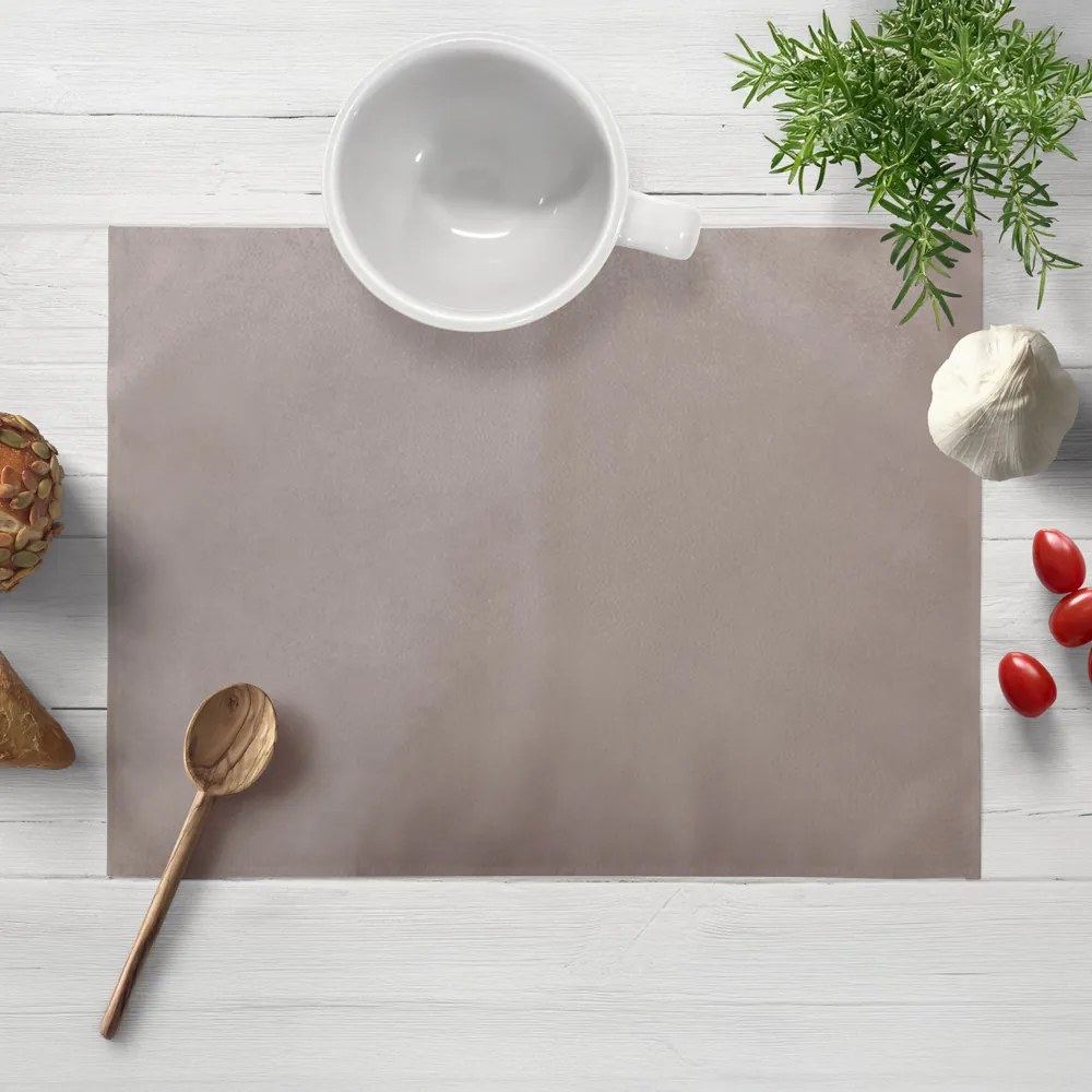 Biante Sametové prostírání na stůl Velvet Premium SVP-015 Latte 30x40 cm