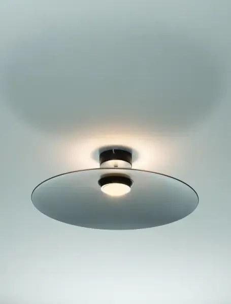 LED černo-kouřové moderní stropní svítidlo Polifemo