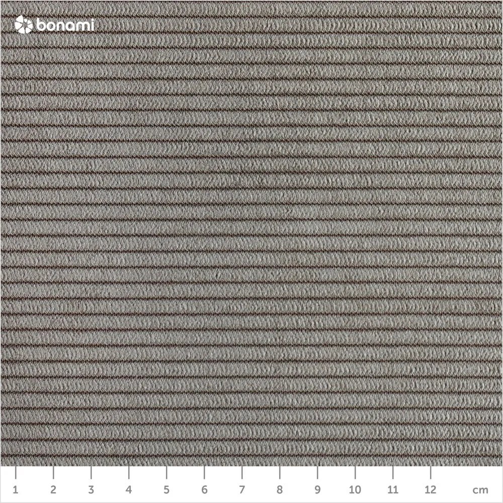 Čalouněná dvoulůžková postel taupe s matrací/s roštem 180x200 cm Noira Slim – Bonami Selection
