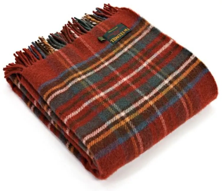 Vlněná deka Tartan Antique Royal Stewart 183 x 150 cm Tweedmill