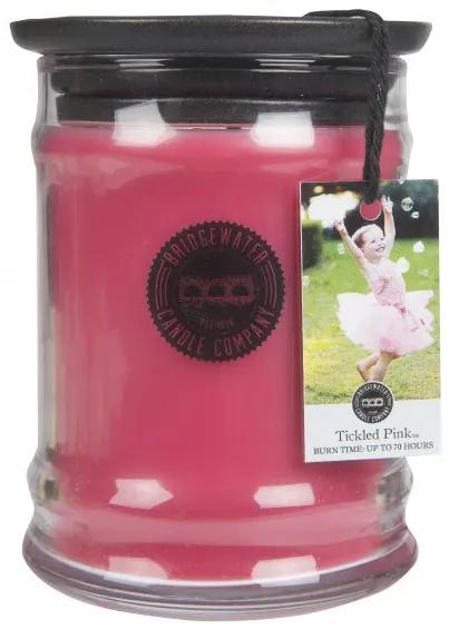 Bridgewater Tickled Pink Vonná svíčka skleněná dóza 250 g