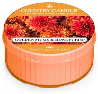 Country Candle Vonná Svíčka Golden Mums & Honeycrisp, 35 g