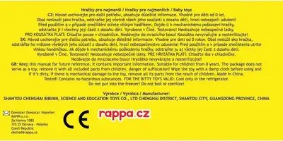 RAPPA Chrastítko a kousátko krokodýl / Chrastítko