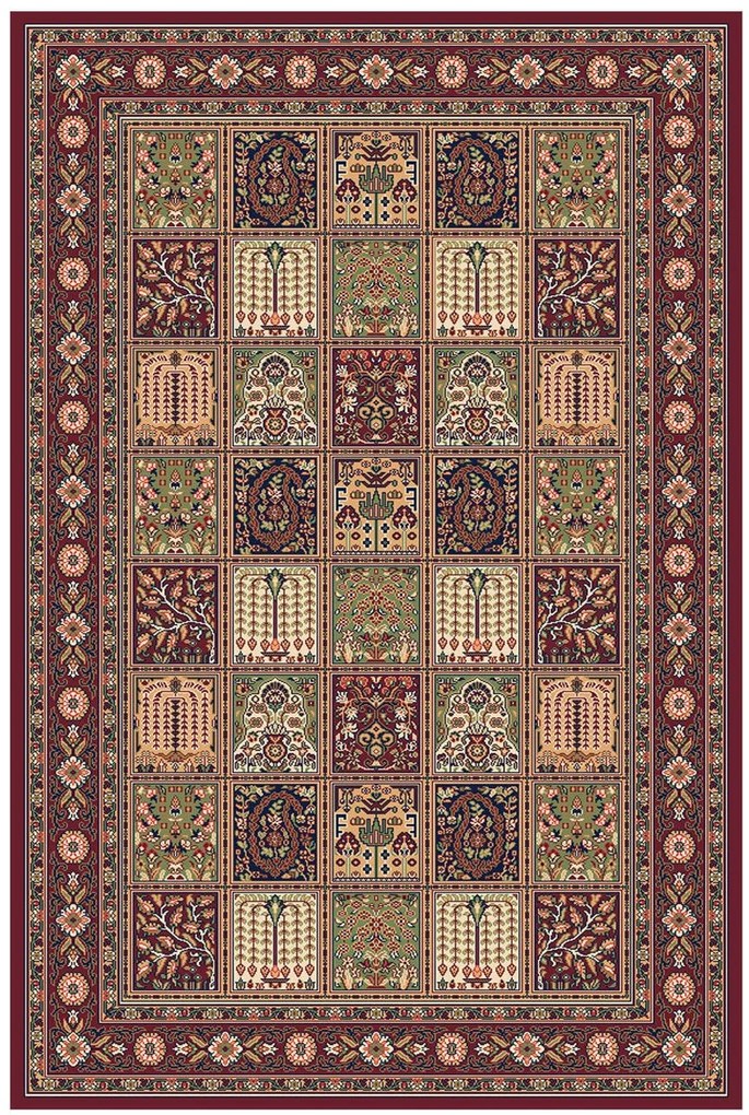 Sintelon, Kusový koberec Solid 12 CVC, 200x300, červená, obývací pokoj