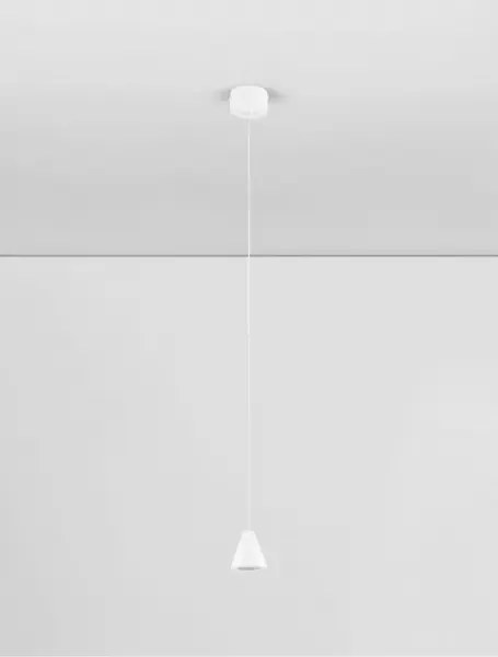 LED bílý moderní lustr Irmos