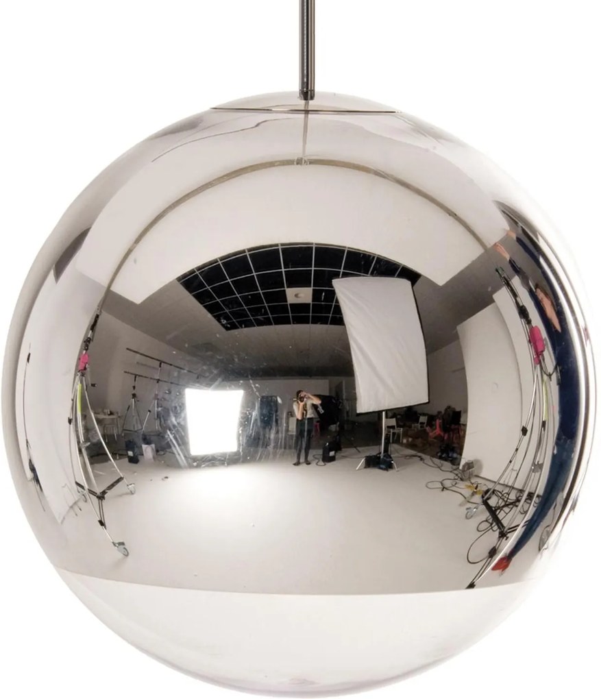 Tom Dixon Mirror Ball závěsné světlo chrom, 50 cm