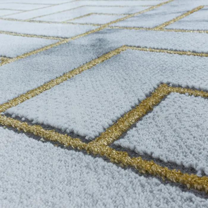 Vopi | Kusový koberec Naxos 3813 gold - 80 x 250 cm