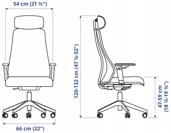 IKEA MATCHSPEL Herní židle Bomstad bílá