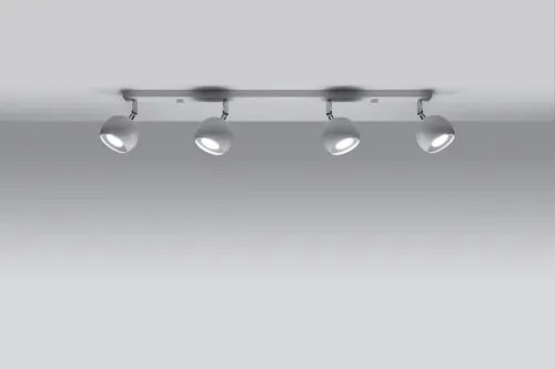Stropní bodové svítidlo SOLLUX Oculare 4l GU10 4x40W bez zdroje SL.0441 bílá