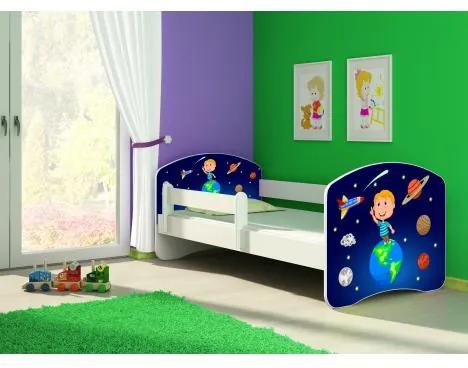 Dětská postel ACMA II Bílá 140x70 + matrace zdarma