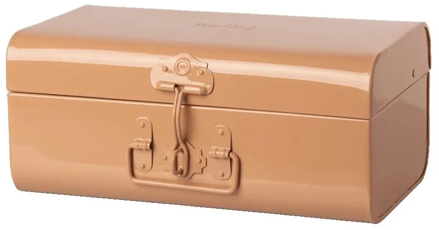 Maileg Plechový kufřík Storage Suitcase Small Barva: Mentolová