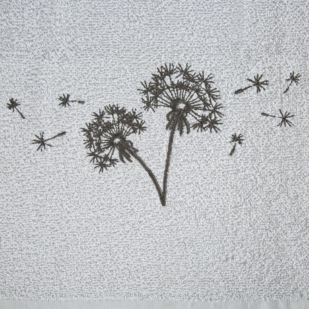 FROTÉ RUČNÍK MOLI3 SADA 1KS 30X50 CM, 1KS 50X90 CM, 1KS 70X140 CM STŘÍBRNÁ