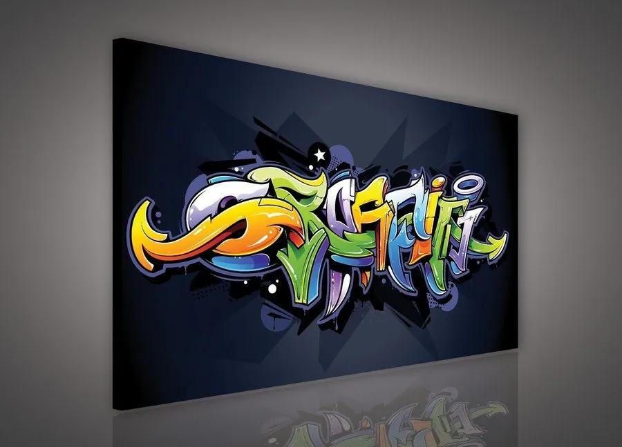 Postershop Obraz na plátně: Graffiti (4) - 75x100 cm