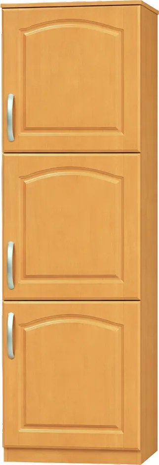 Kuchyňská skříňka, pravá, olše, LORA MDF NEW KLASIK S40 / 210/57
