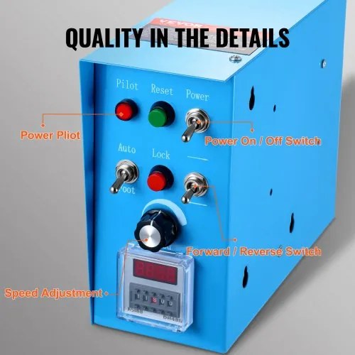 50 KG rotační svařovací polohovač 0-90° polohovací otočný stůl 0,5-6RPM