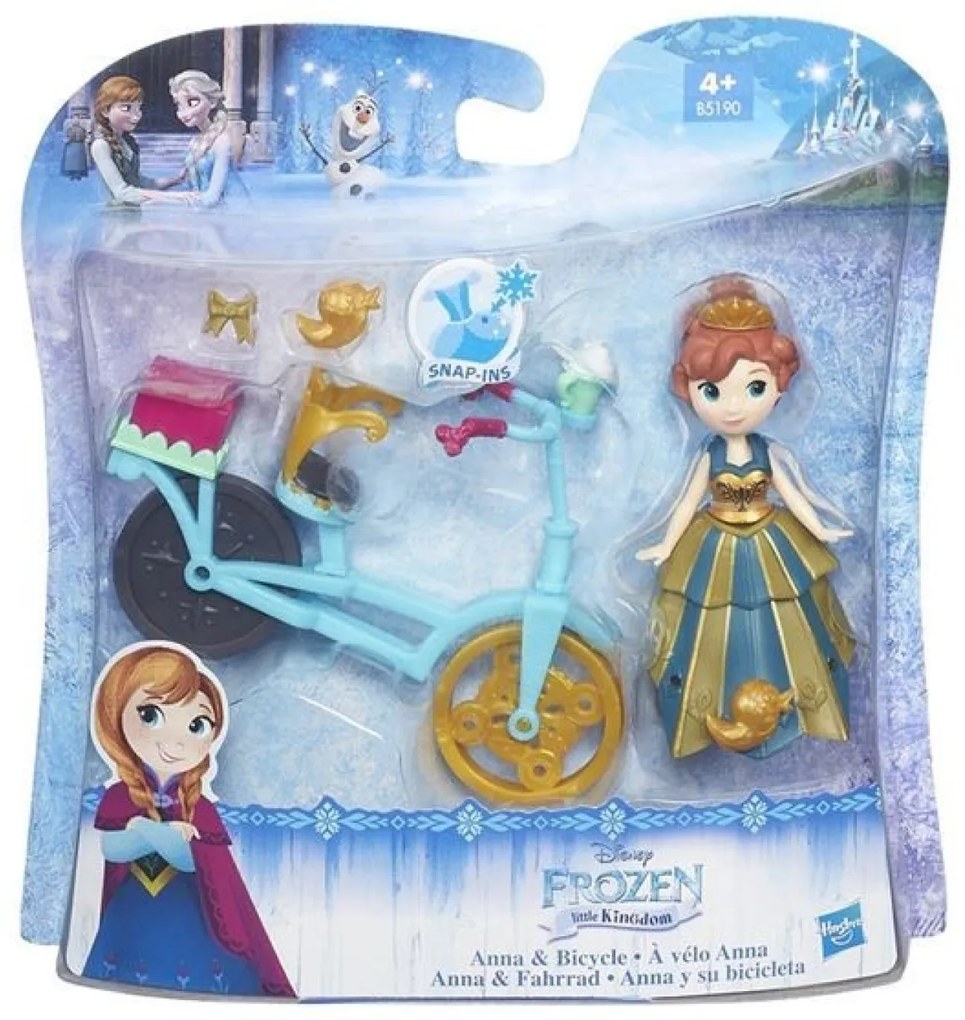 Frozen ledové království anna s kolem, hasbro b5190
