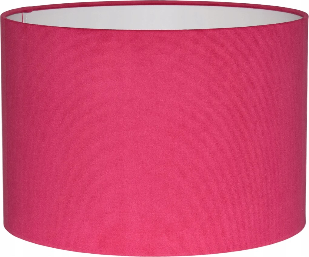 Stínidlo pro závěsnou stojací lampu Válec 35/25 cm E27 Magenta Růžová Matera
