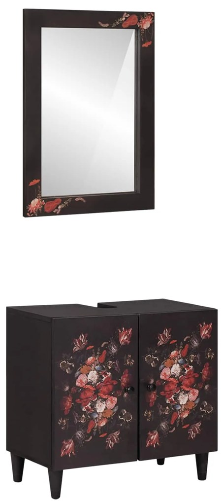 Sada koupelnových skříněk 2 ks 62 x 33 x 58 cm 3310141