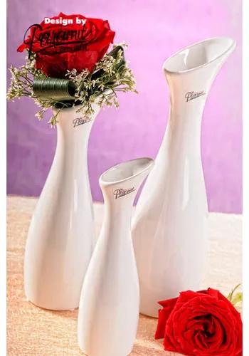 Paramit SOFFI Váza 20 cm bílá