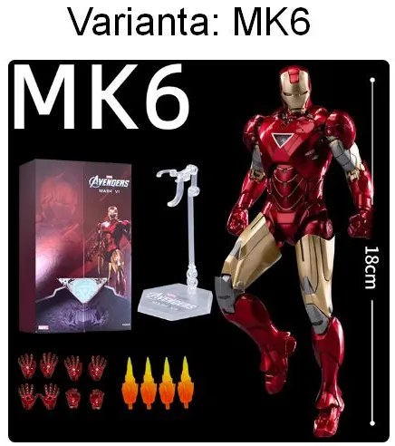 Akční figurky Marvel - Iron Man Varianta: MK6